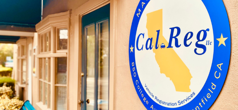 CalReg | DMV Services in Marin County | Sticker, Titles and More